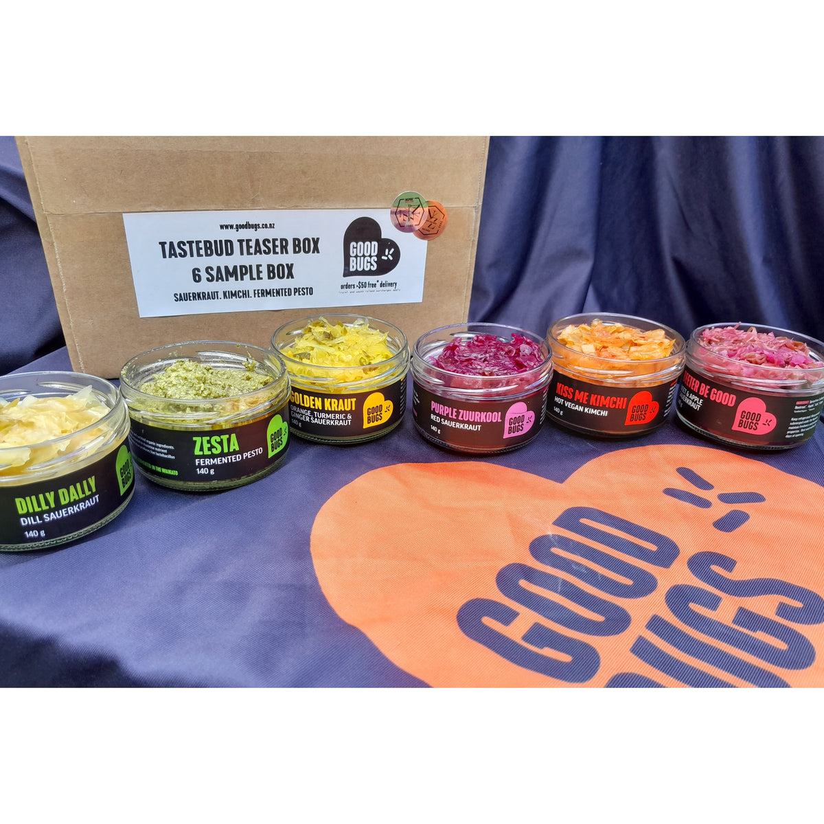 TasteBud Teaser Sample Box | Buy Online | GoodBugs Gift